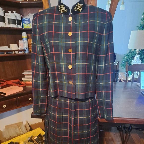 Doncaster | Jackets & Coats | Vintage Doncaster Wool 2pc Suit Dress ...
